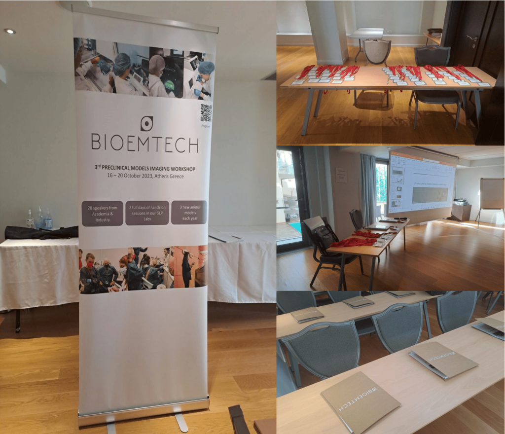 Everything is ready for the 3rd BIOEMTECH Preclinical Models Imaging ...