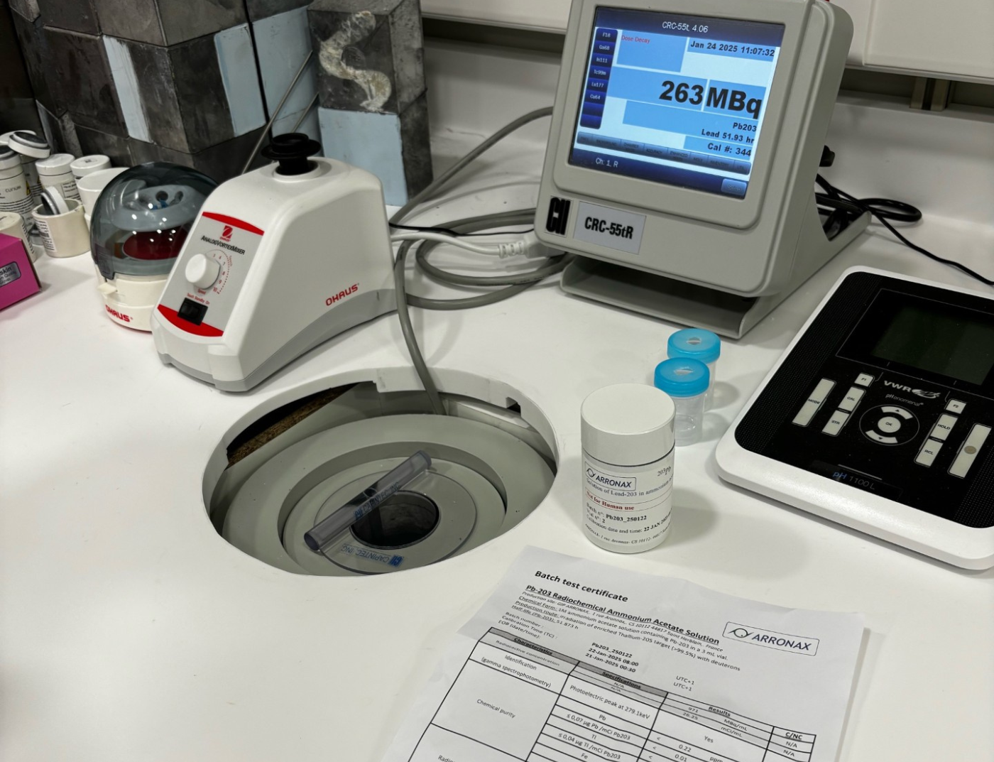 A shipment of Pb-203 has arrived @BIOEMTECH Laboratories - Bioemtech ...